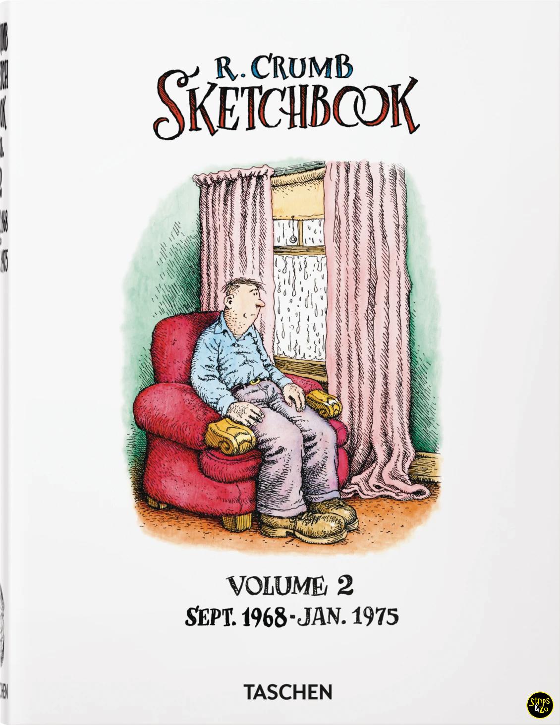 Robert Crumb Sketchbook 2 - 1968-1975 - Strips & Zo Alkmaar