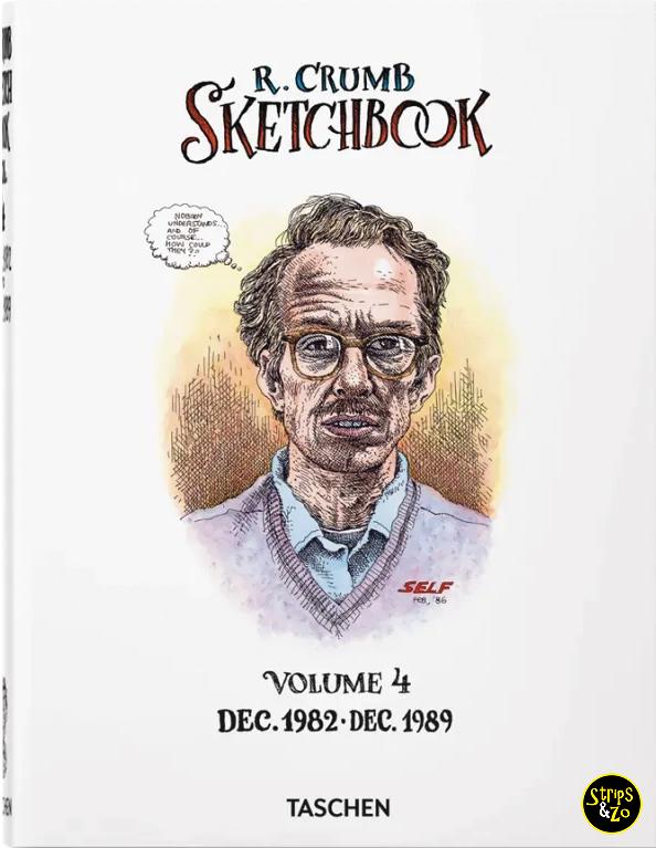 Robert Crumb Sketchbook 4 - 1982-1989 - Strips & Zo Alkmaar
