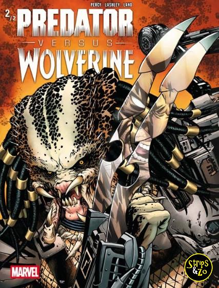 Predator vs Wolverine 2 (variant cover) - Strips & Zo Alkmaar